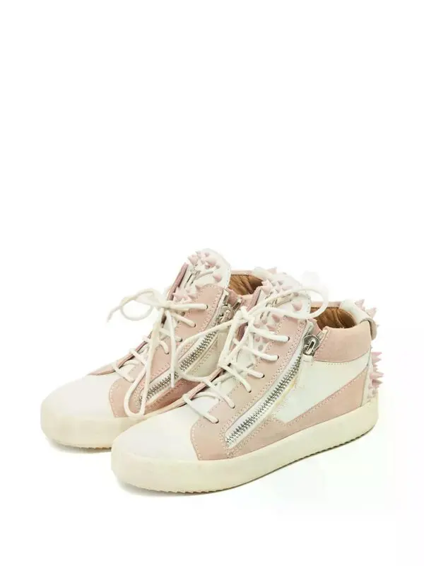 GIUSEPPE ZANOTTI Dual-zip High-top Sneakers