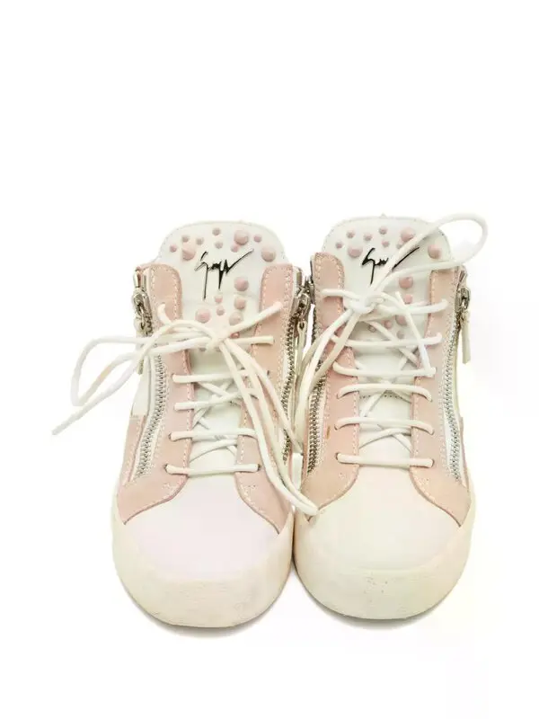 GIUSEPPE ZANOTTI Dual-zip High-top Sneakers