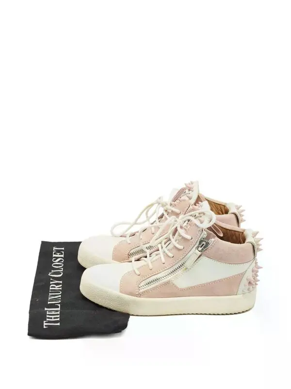 GIUSEPPE ZANOTTI Dual-zip High-top Sneakers