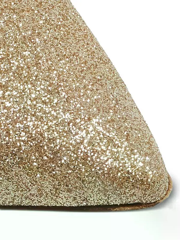 GIANVITO ROSSI 105mm Plexi Glitter-embellished Pumps - Gold