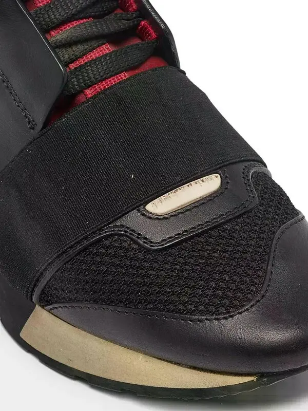 Balenciaga Race Runner Sneakers - Black