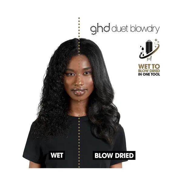 GHD Duet Blowdry Wet-to-dry Brush