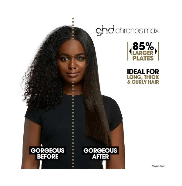 GHD Chronos Max 2" Wide Flat Iron - White