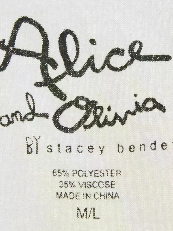 Alice + Olivia Crepe Bow Detail Top