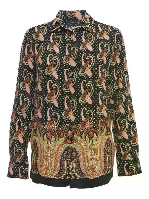 Etro Paisley Silk Shirt