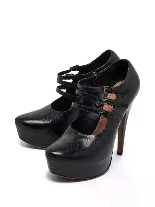 Alaïa Straps Buckle Pumps