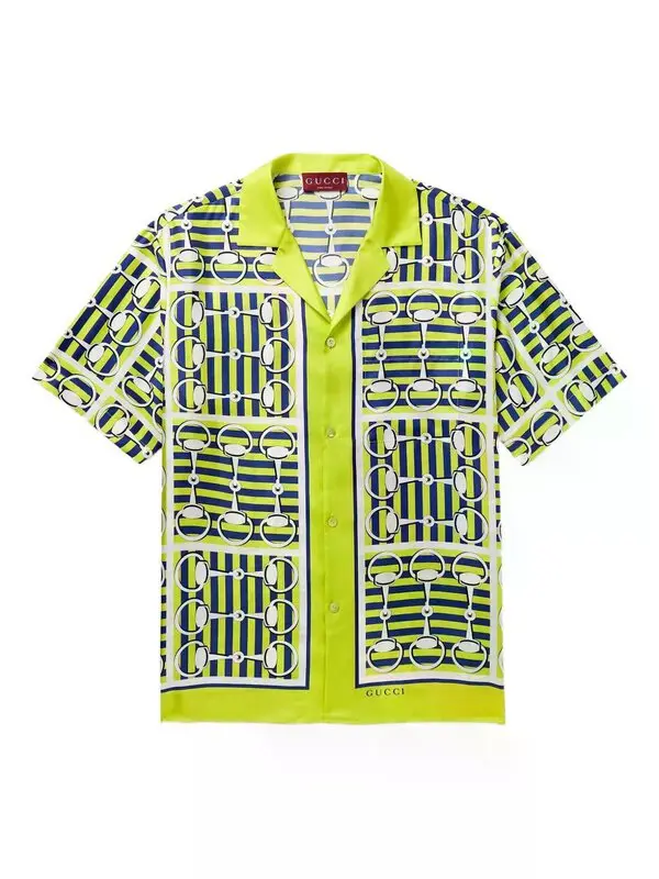 Gucci Printed Bowling Shirt