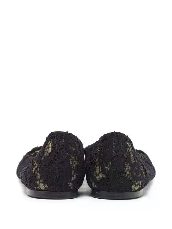 Dolce & Gabbana Lace Ballet Flats