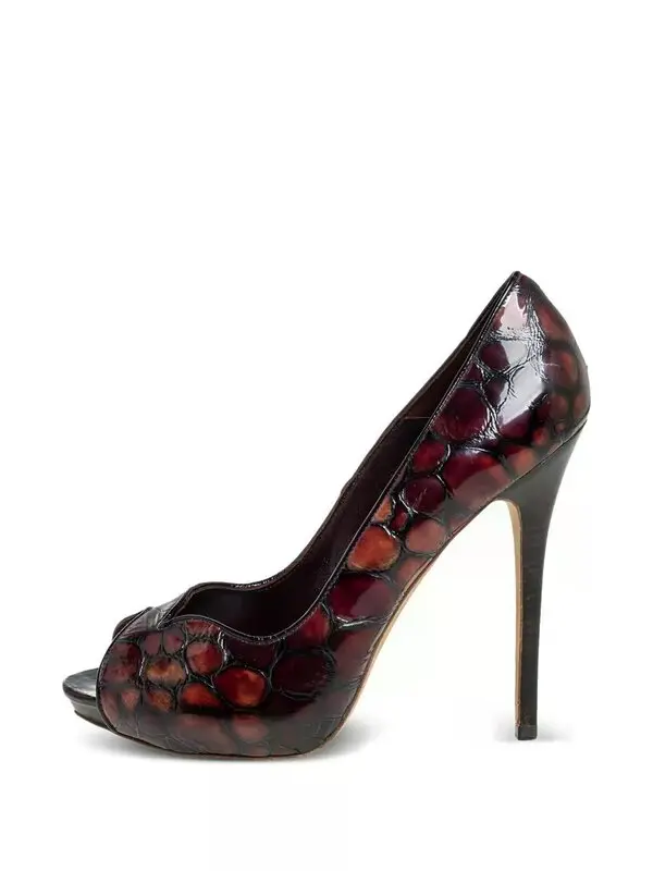 Alexander McQueen 130mm Leather Heeled Pumps