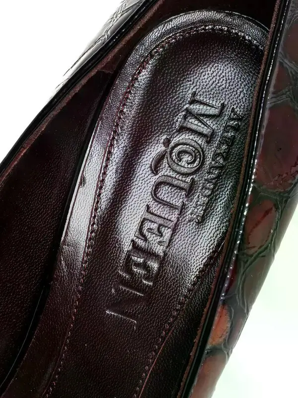 Alexander McQueen 130mm Leather Heeled Pumps