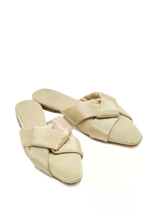 FERRAGAMO Knot Flat Mules