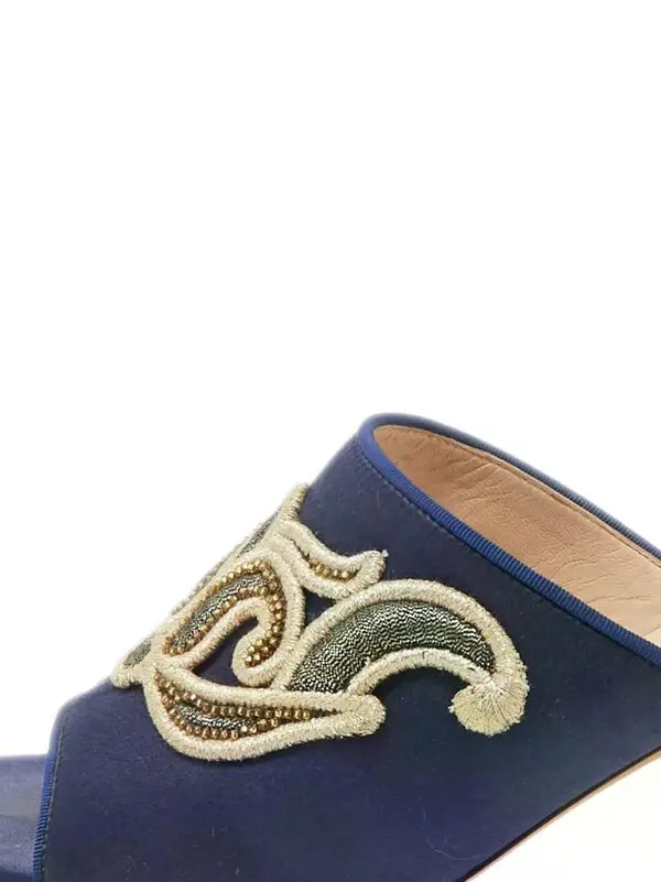 Etro 60mm Embroidered Sandals