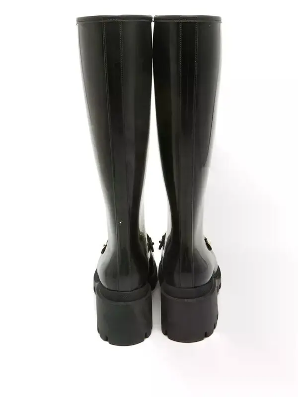 Gucci Horsebit Rain Boots - Black