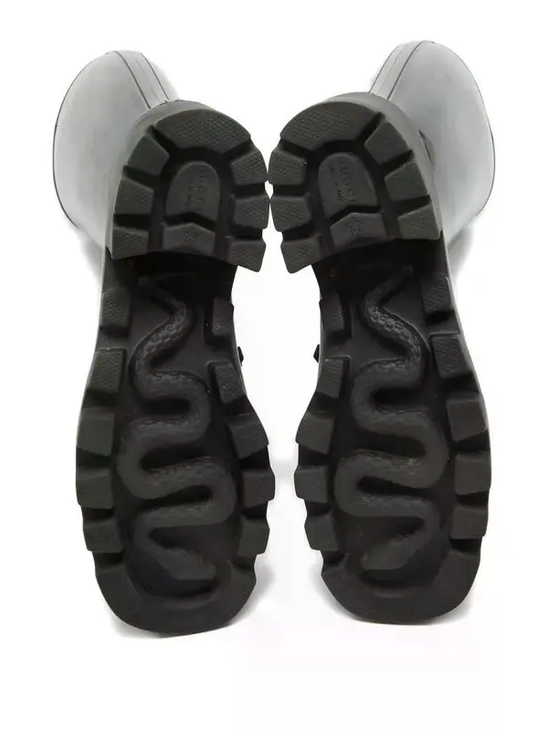 Gucci Horsebit Rain Boots - Black