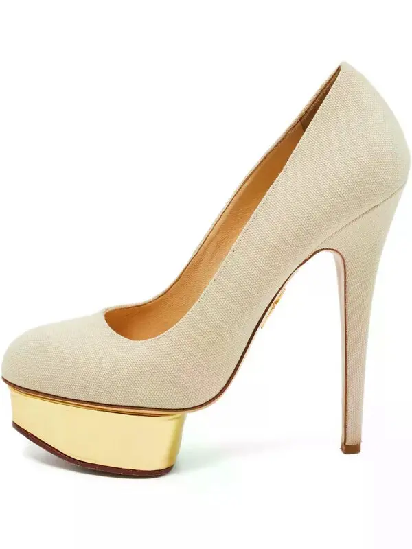 CHARLOTTE OLYMPIA 150mm Dolly Platform Pumps