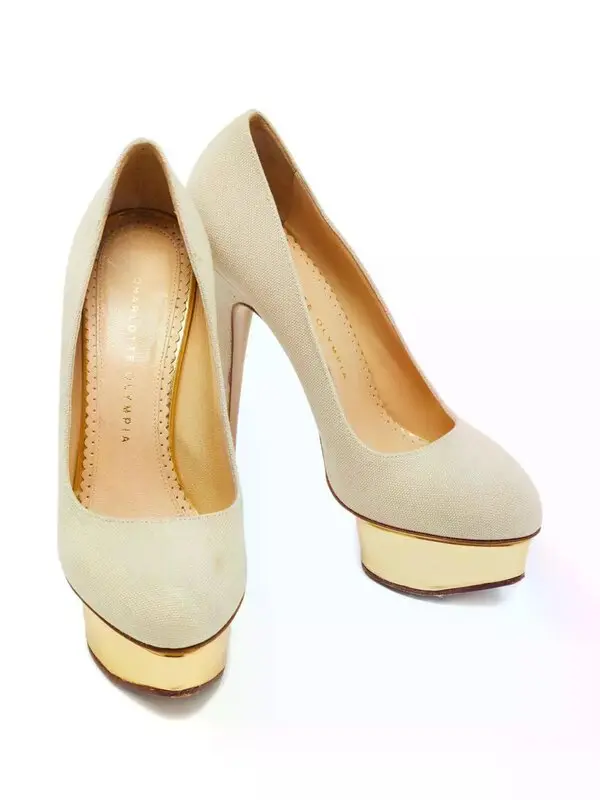 CHARLOTTE OLYMPIA 150mm Dolly Platform Pumps