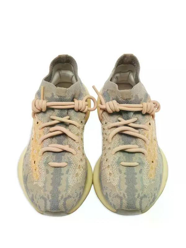 ADIDAS X YEEZY Boost 350 V2 Knitted Lace-up Sneakers - Grey