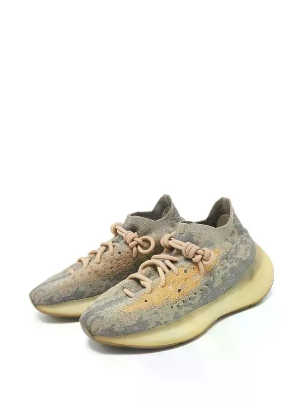 ADIDAS X YEEZY Boost 350 V2 Knitted Lace-up Sneakers - Grey