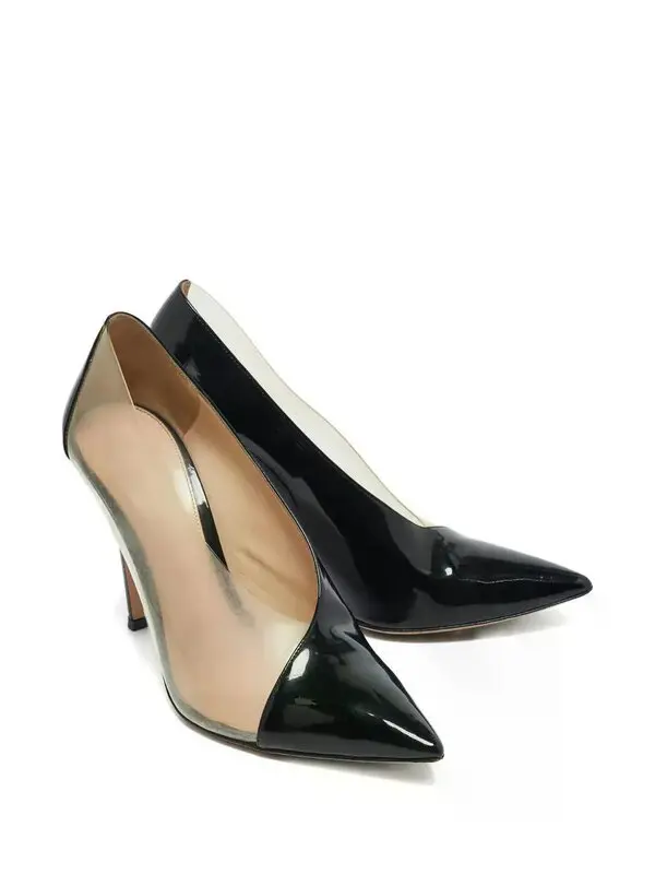 GIANVITO ROSSI 115mm Patent Leather Pointed-toe Pumps - Black