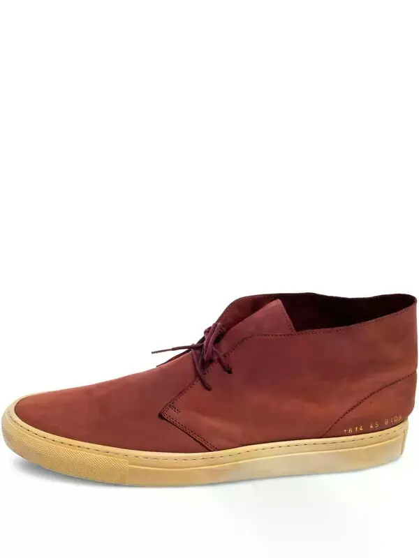 COMMON PROJECTS Suede Lace-up Desert Boots