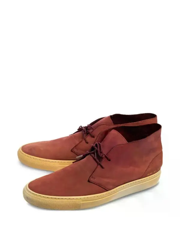 COMMON PROJECTS Suede Lace-up Desert Boots