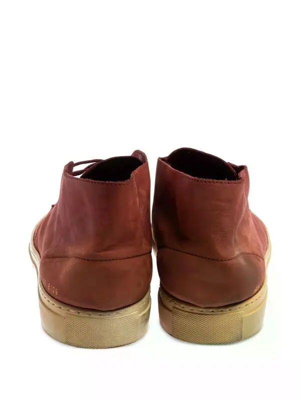 COMMON PROJECTS Suede Lace-up Desert Boots