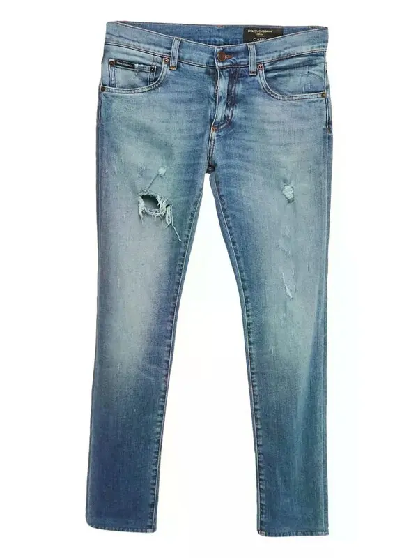 Dolce & Gabbana Distressed-effect Jeans
