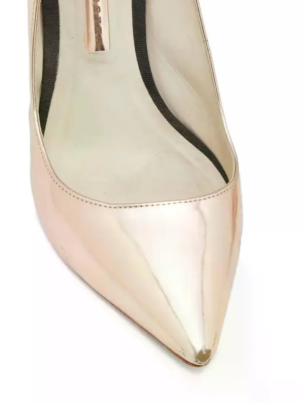 SOPHIA WEBSTER Metallic Pointed Toe Pumps