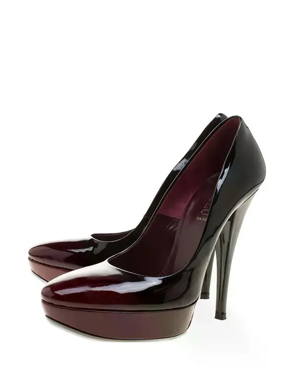 LORIBLU 140mm Platform Heeled Pumps