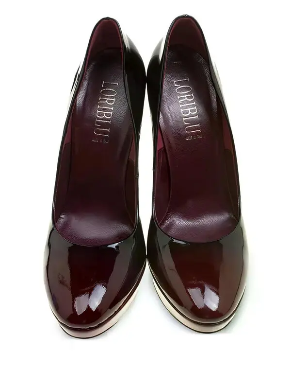 LORIBLU 140mm Platform Heeled Pumps