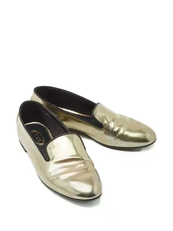 TOD'S 796062 Metallic Slippers
