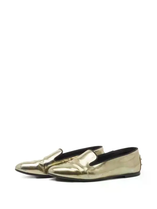 TOD'S 796062 Metallic Slippers