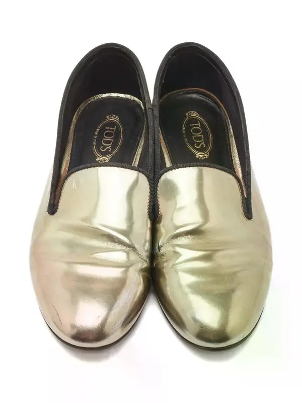 TOD'S 796062 Metallic Slippers