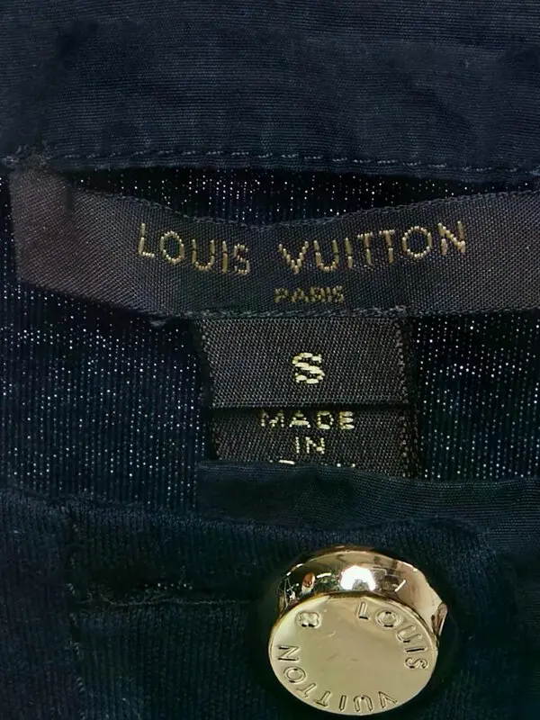 LOUIS VUITTON Button-collar Top
