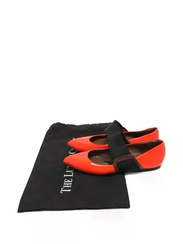 Marni Patent Leather Strap Ballet Flats