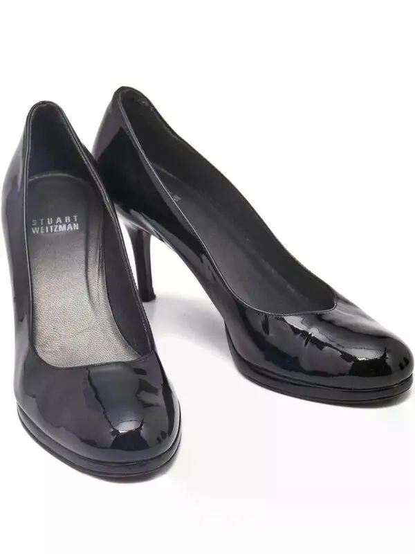 STUART WEITZMAN 55mm Patent Leather Pumps