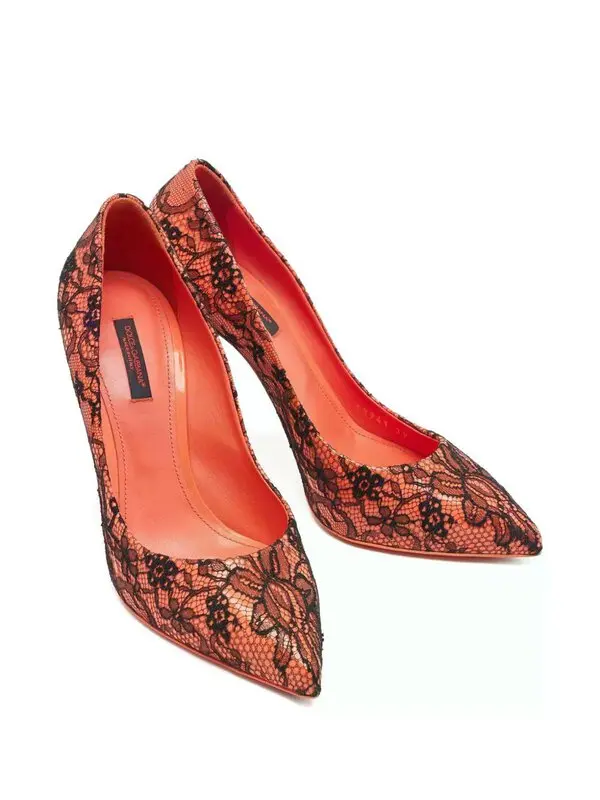 Dolce & Gabbana Lace Stiletto-heel Pumps