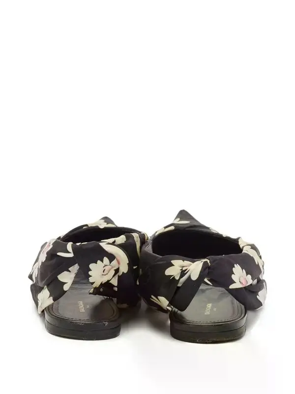 Balenciaga Floral Pointed-toe Flats