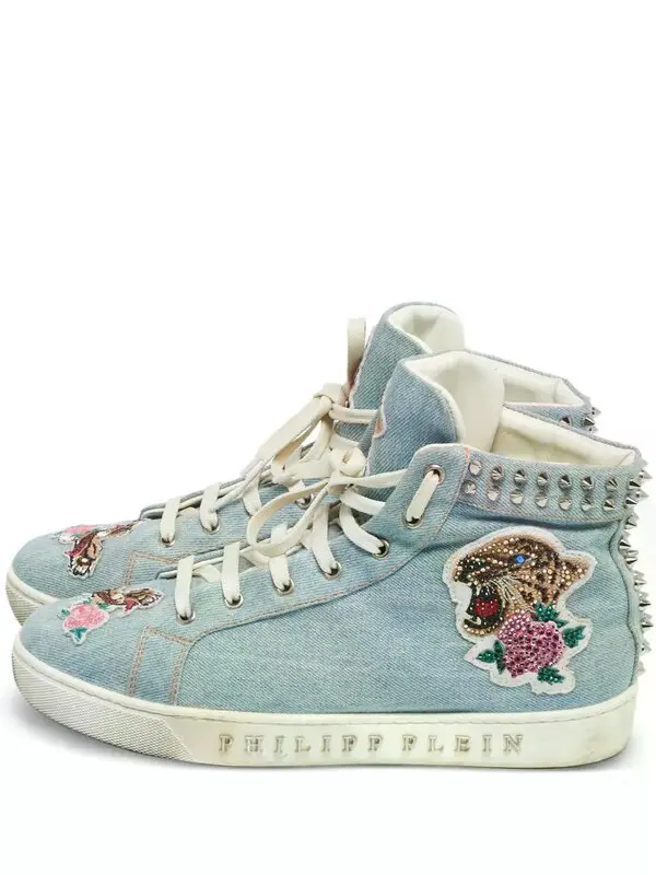 Philipp Plein Studded High-top Sneakers