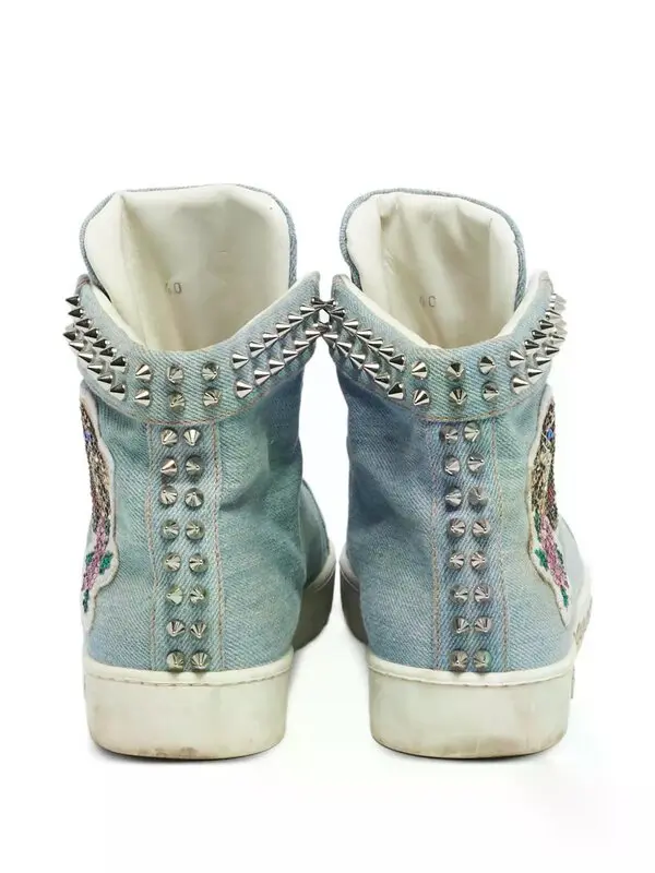 Philipp Plein Studded High-top Sneakers