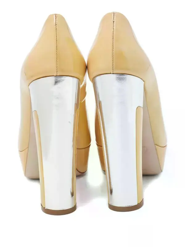 Miu Miu 135mm Leather Heeled Pumps