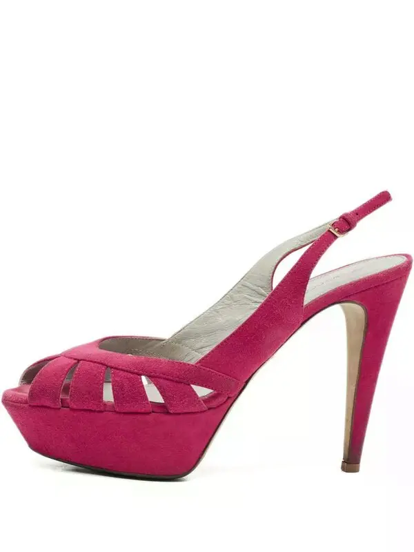 SERGIO ROSSI Platform Slingback Pumps