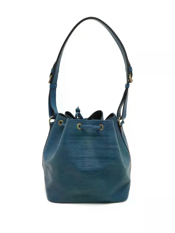 LOUIS VUITTON Petit Noé Leather Bag - Blue