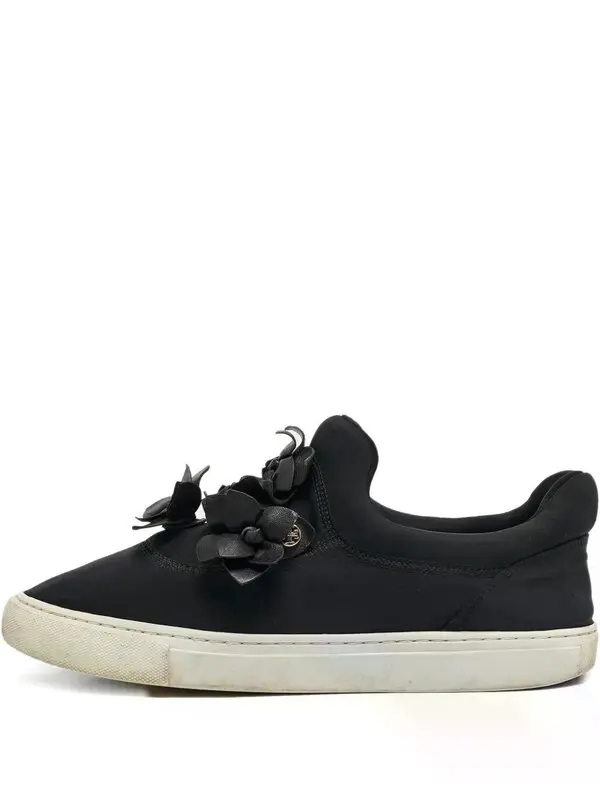 Tory Burch Floral Applique Sneakers