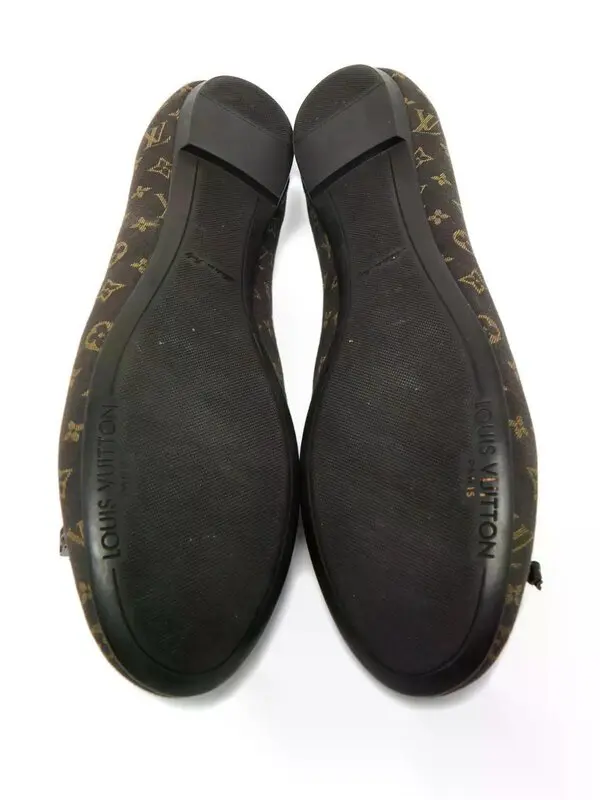 LOUIS VUITTON Debbie Monogram Ballet Flats