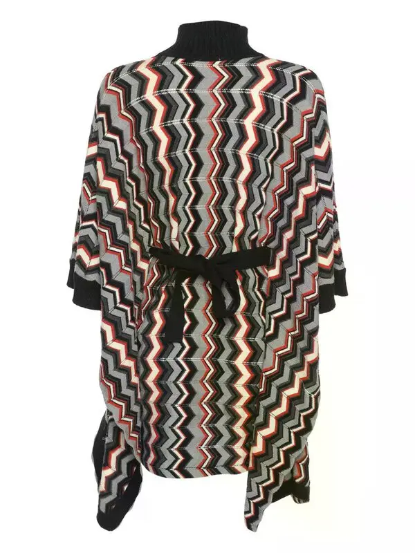 Missoni Zigzag Knit Cape