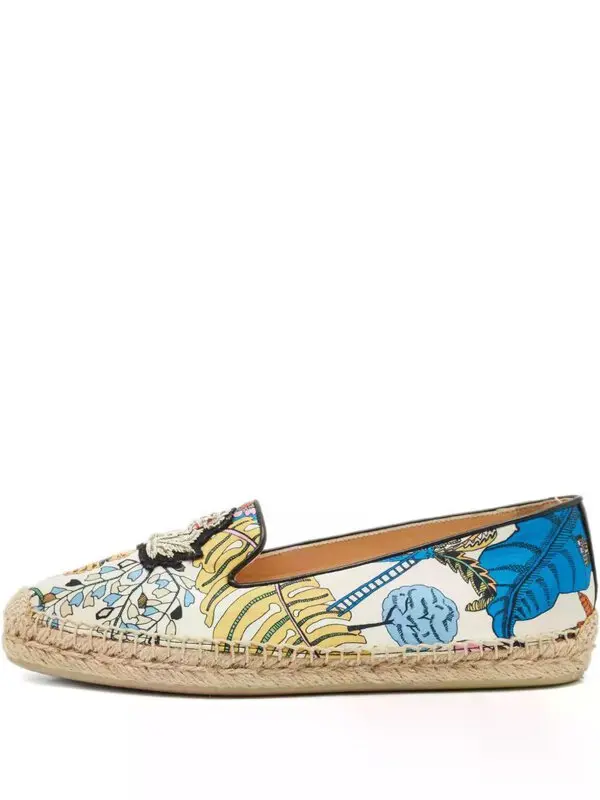 CHRISTIAN LOUBOUTIN Galia Patterned Espadrilles