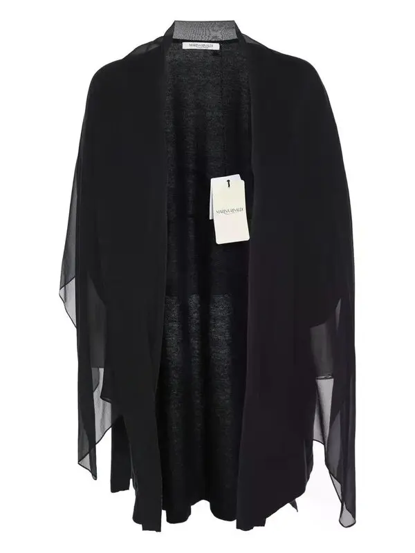 Marina Rinaldi Twinset Jersey Chiffon-layer Jacket