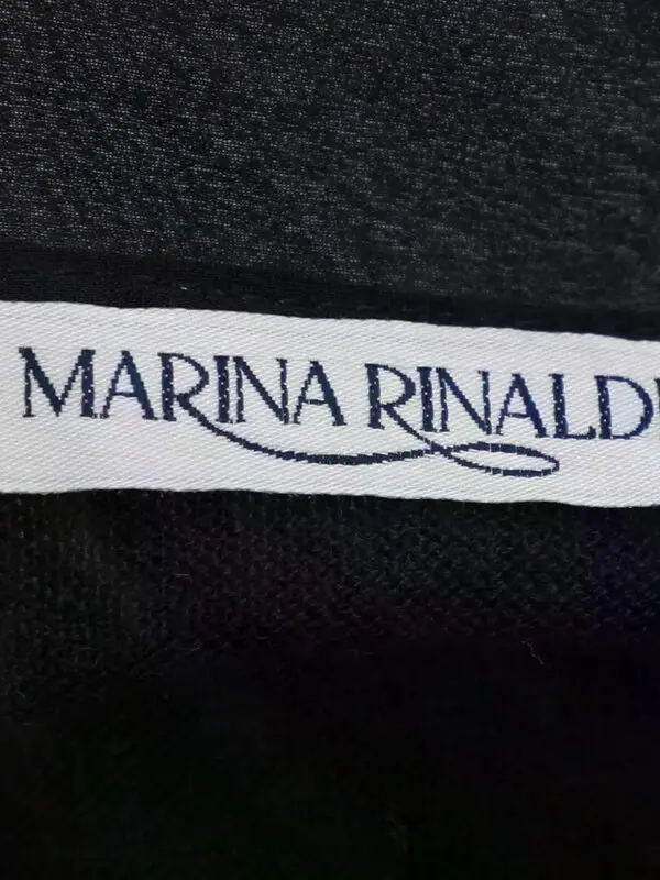 Marina Rinaldi Twinset Jersey Chiffon-layer Jacket