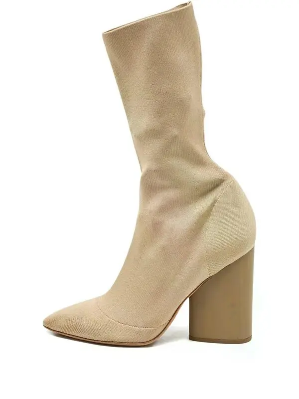 ADIDAS X YEEZY Block-heel Ankle Boots